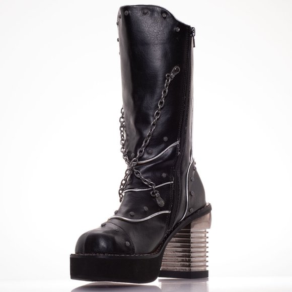 Hades | Shoes | New Hades Motorhead Steampunk Boots With Chain | Poshmark
